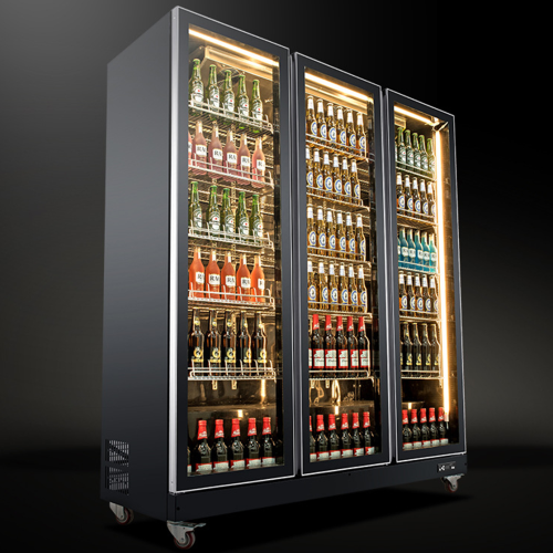 1 Door Fan Cooled Drink Standing Display Refrigerator | Fun Food Thailand